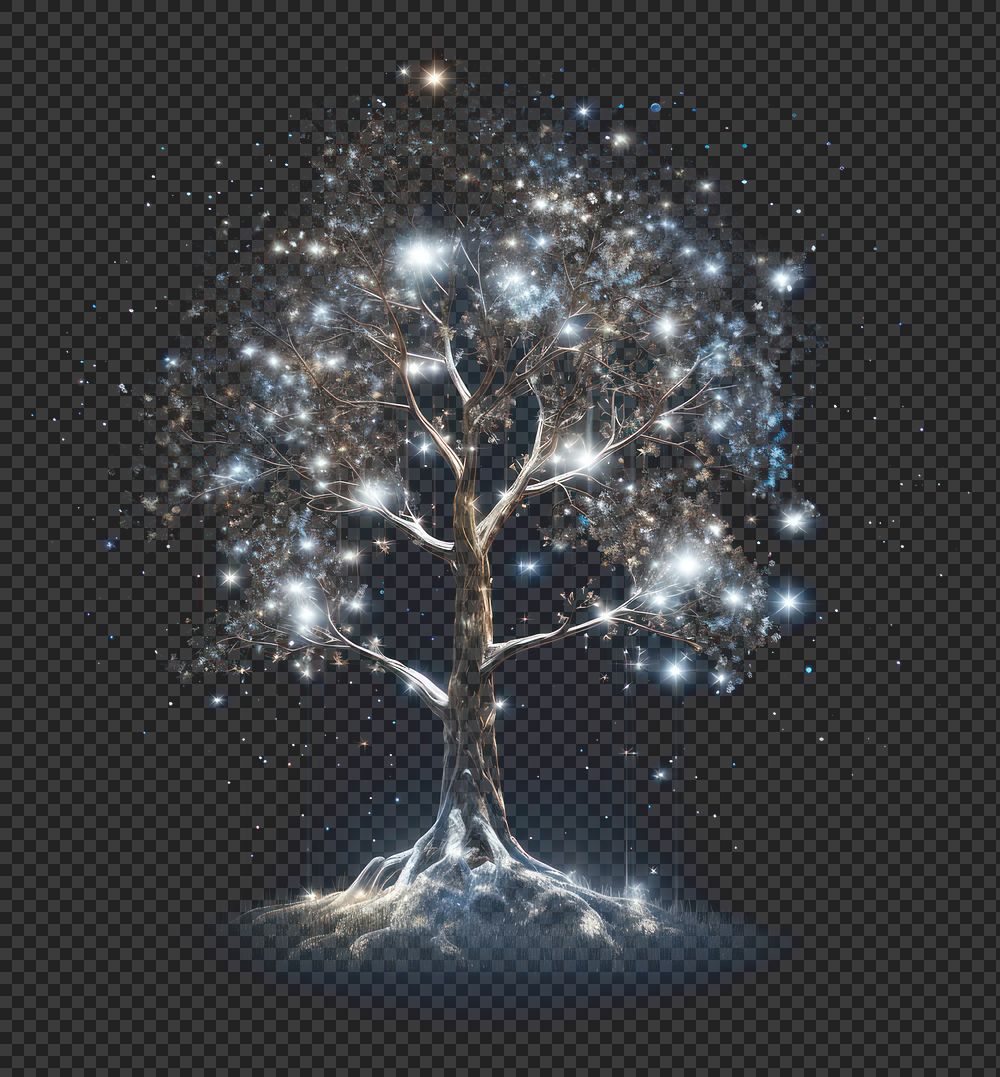 transparent tree astronomy lighting outdoors. | Premium PNG - rawpixel