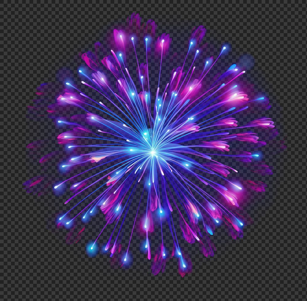 PNG Neon fireworks light purple | Free PNG - rawpixel