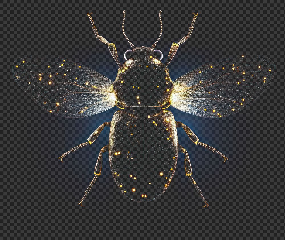 PNG Insect sparkle light glitter | Premium PNG - rawpixel