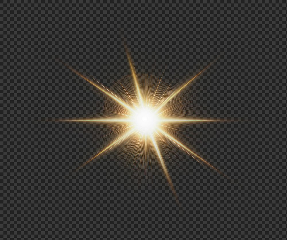 PNG An isolated gold blink | Free PNG - rawpixel