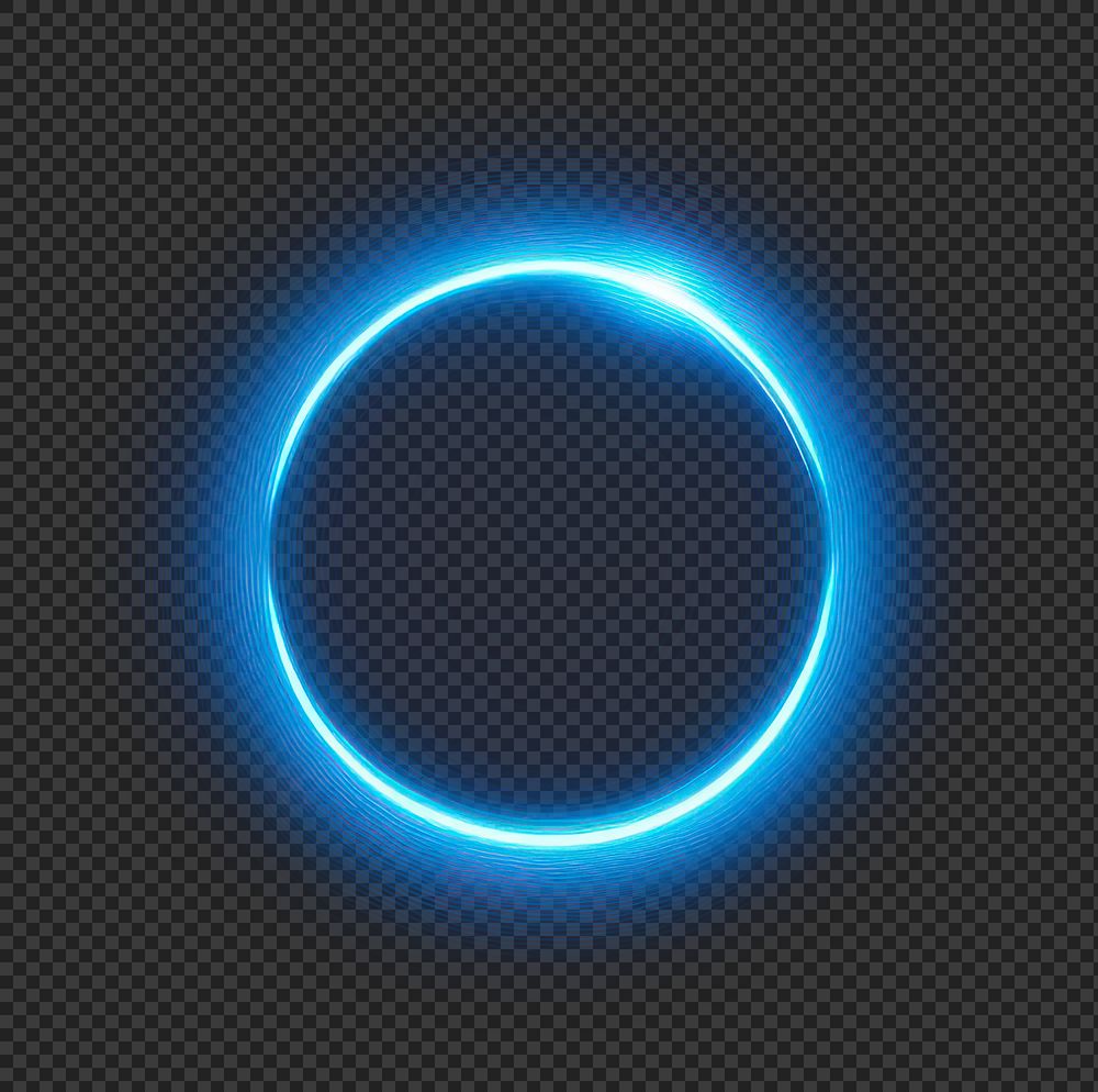 PNG An isolated blue blink | Free PNG - rawpixel