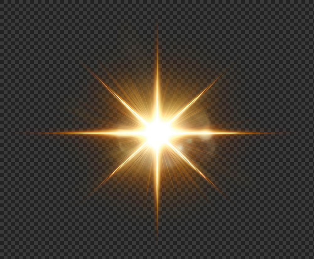 PNG An isolated gold blink | Free PNG - rawpixel