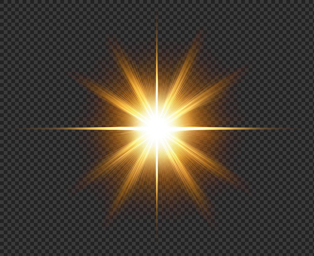 PNG An isolated gold blink | Free PNG - rawpixel