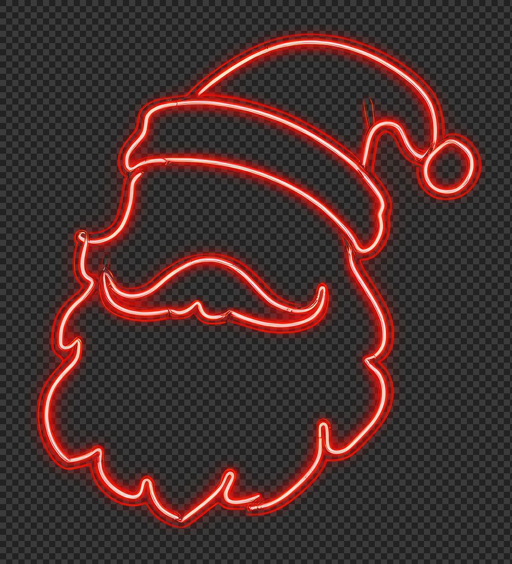 PNG Red santa profile icon | Free PNG - rawpixel