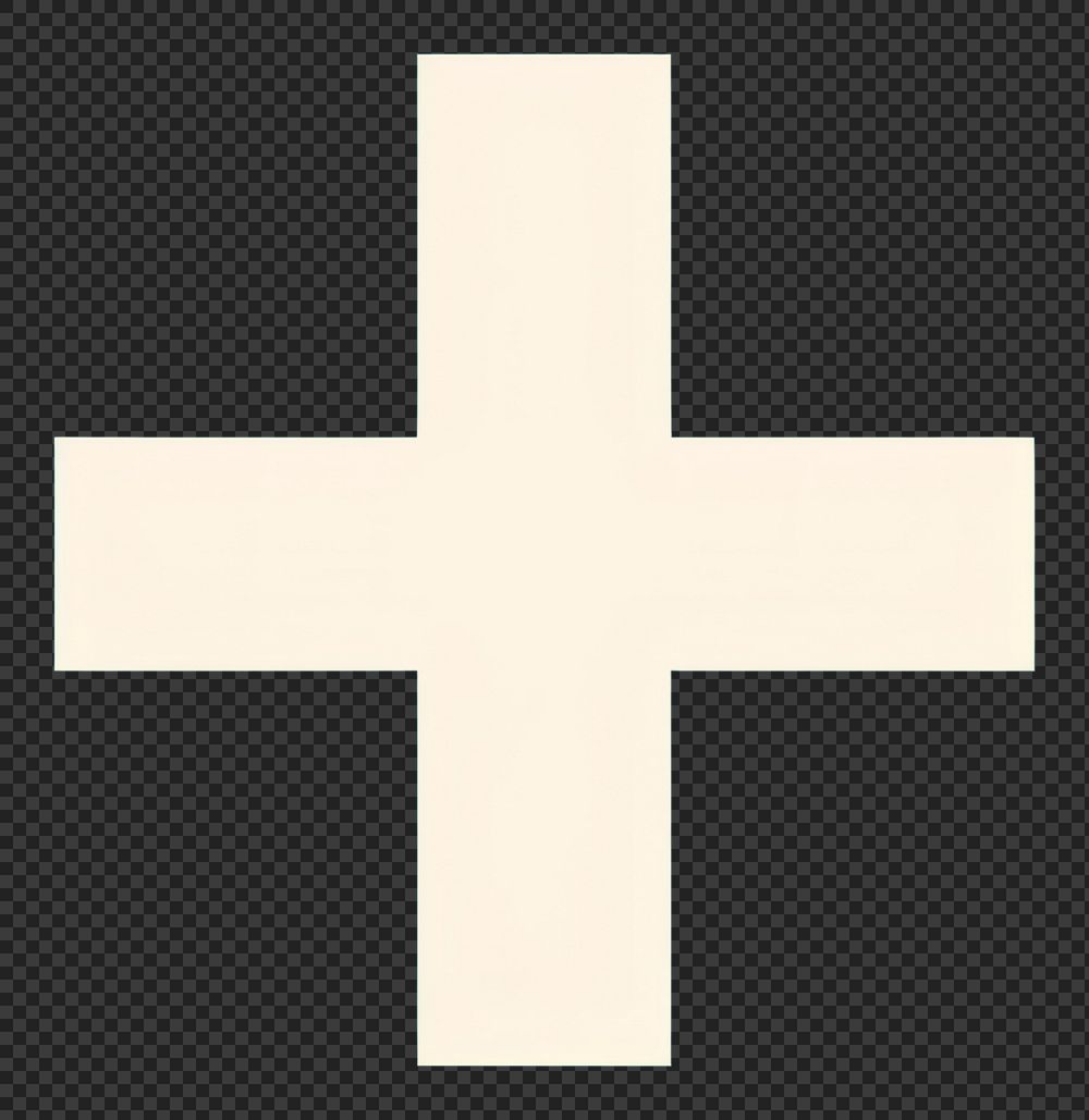 PNG Illustration simple cross symbol | Free PNG - rawpixel