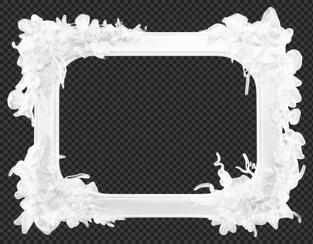 PNG White frame rectangle furniture. | Free PNG - rawpixel