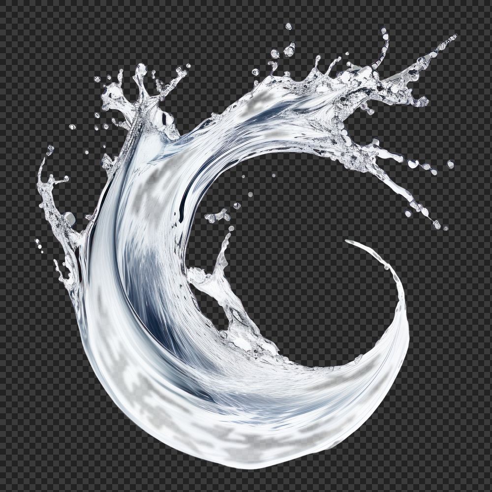 PNG Water drop wave white | Premium PNG - rawpixel