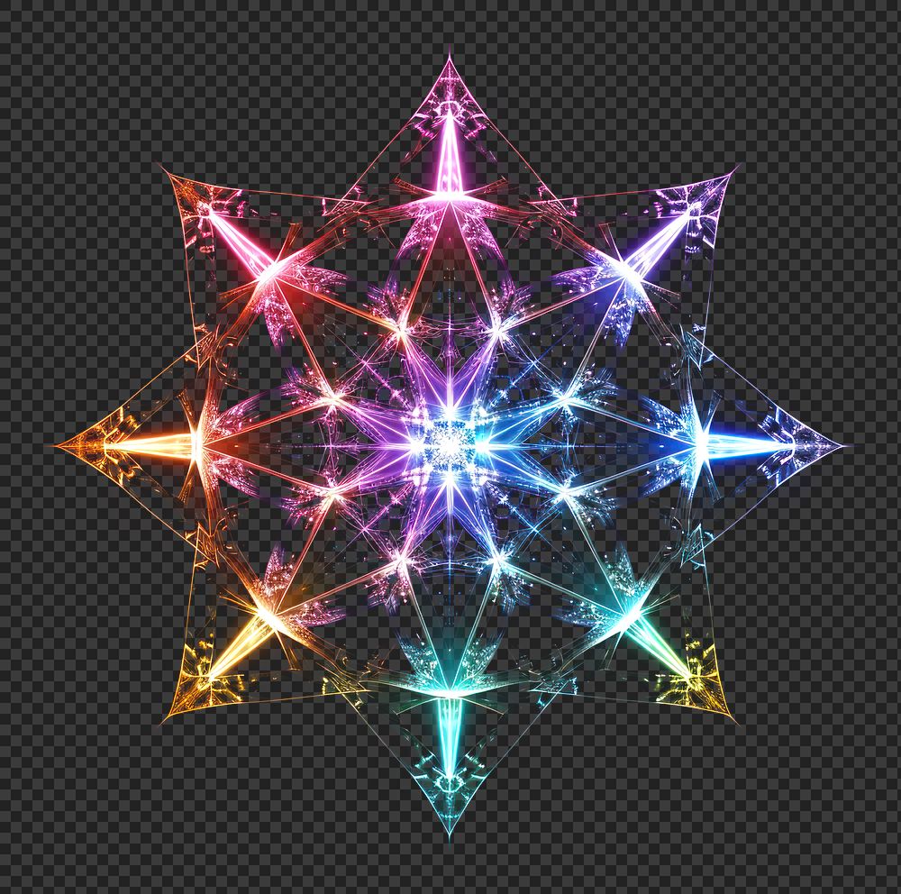 PNG Octagram light pattern night. | Premium PNG - rawpixel