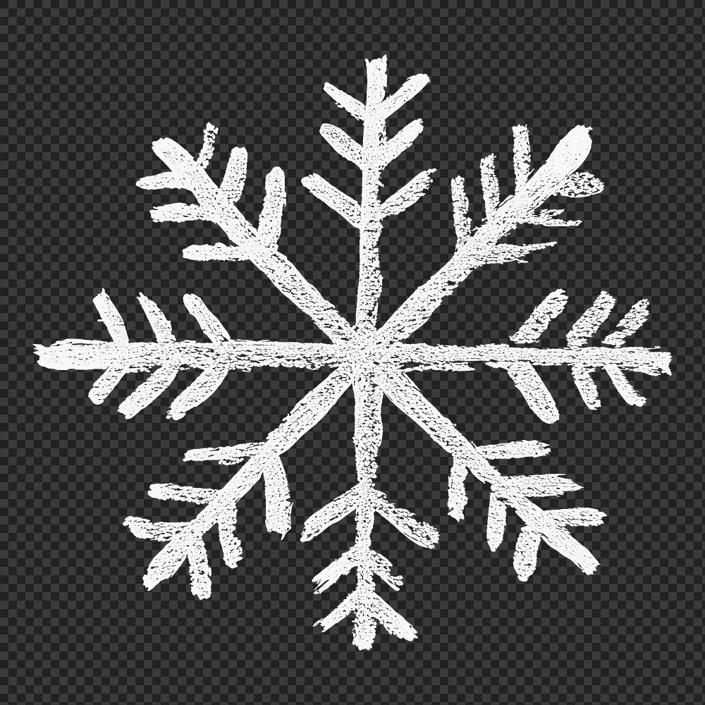 PNG white snowflake symbol illustration | Free PNG - rawpixel