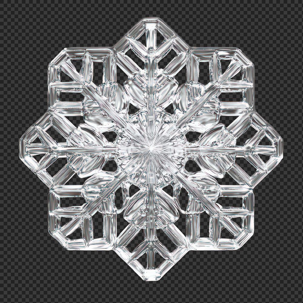 PNG Snowflake ice crystal chandelier | Free PNG - rawpixel