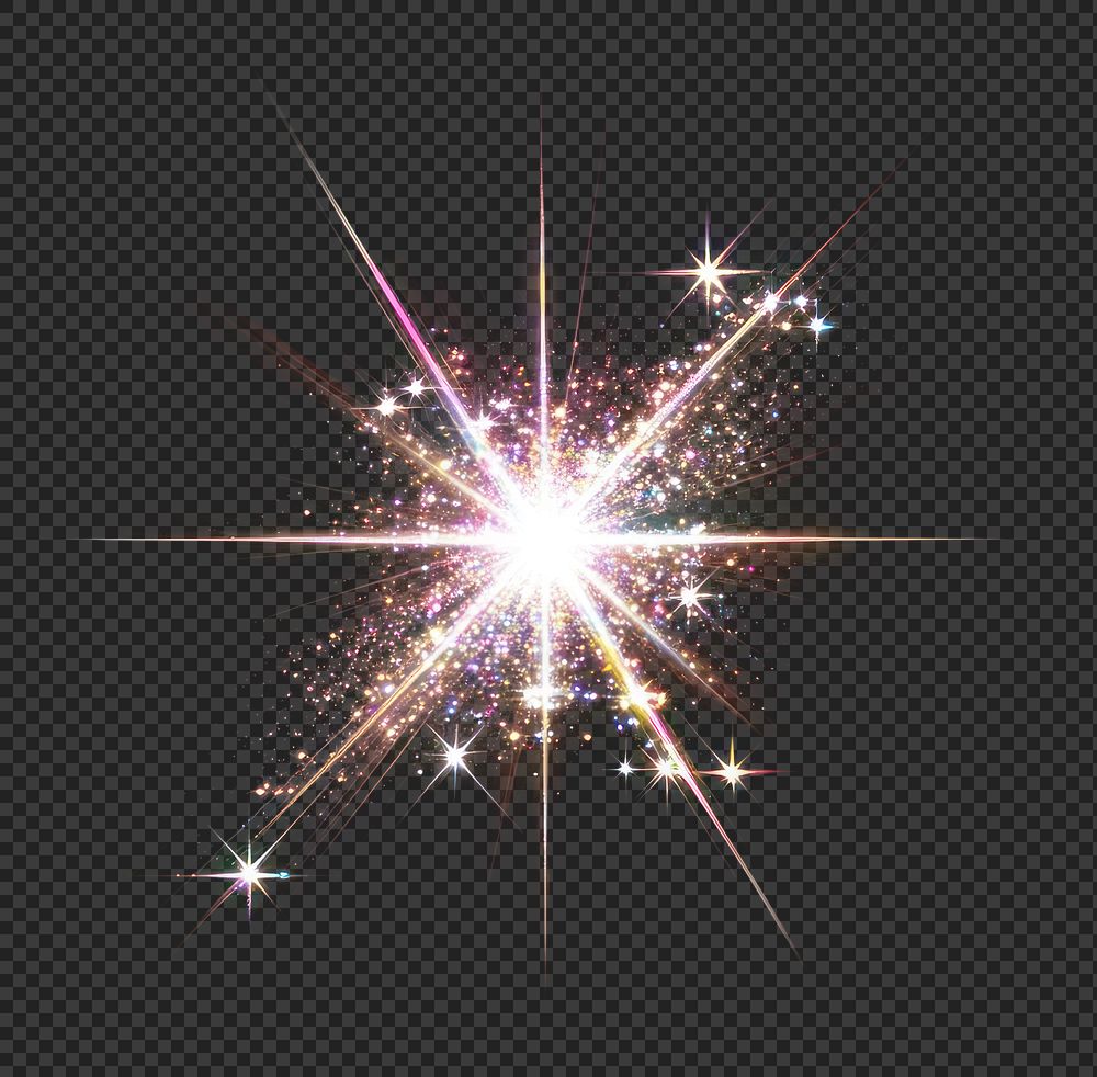 PNG Sparkle effect light phenomenon. | Premium PNG - rawpixel