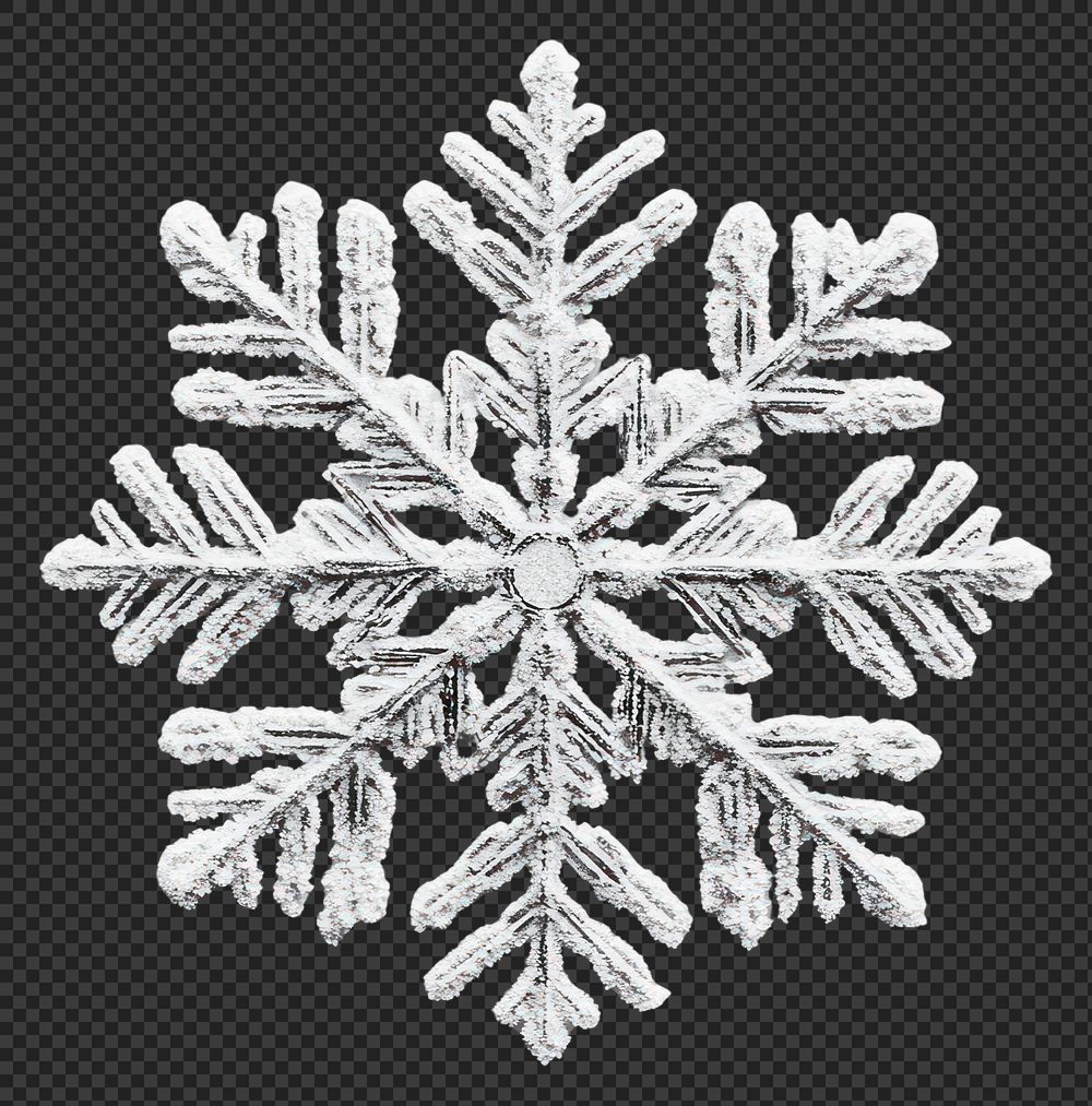 PNG Snowflake symbol white decoration. | Premium PNG - rawpixel