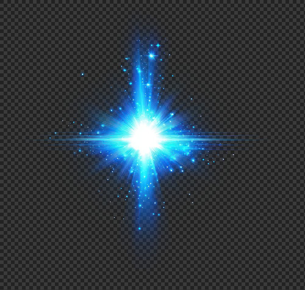 PNG blue glowing light effect | Free PNG - rawpixel