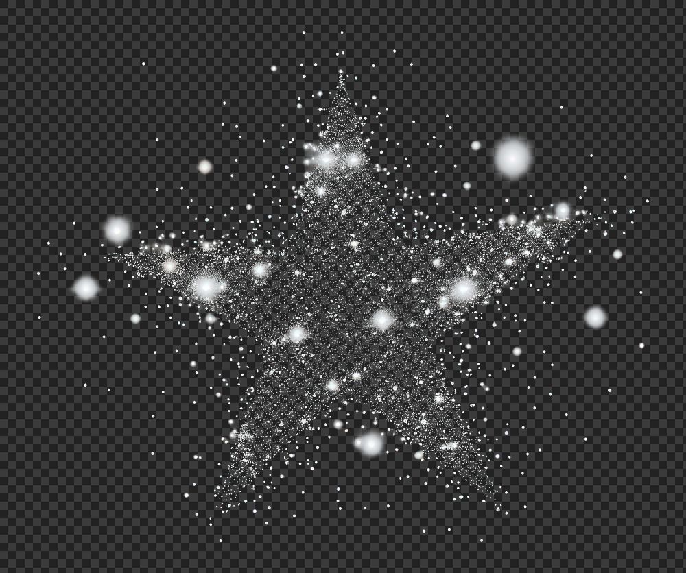 PNG Sparkling star glowing particles | Free PNG - rawpixel