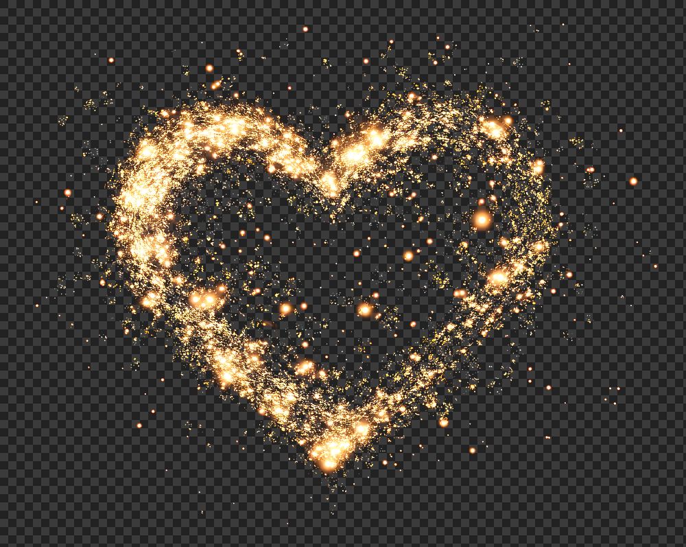 PNG Fireworks heart shape symbol | Free PNG - rawpixel
