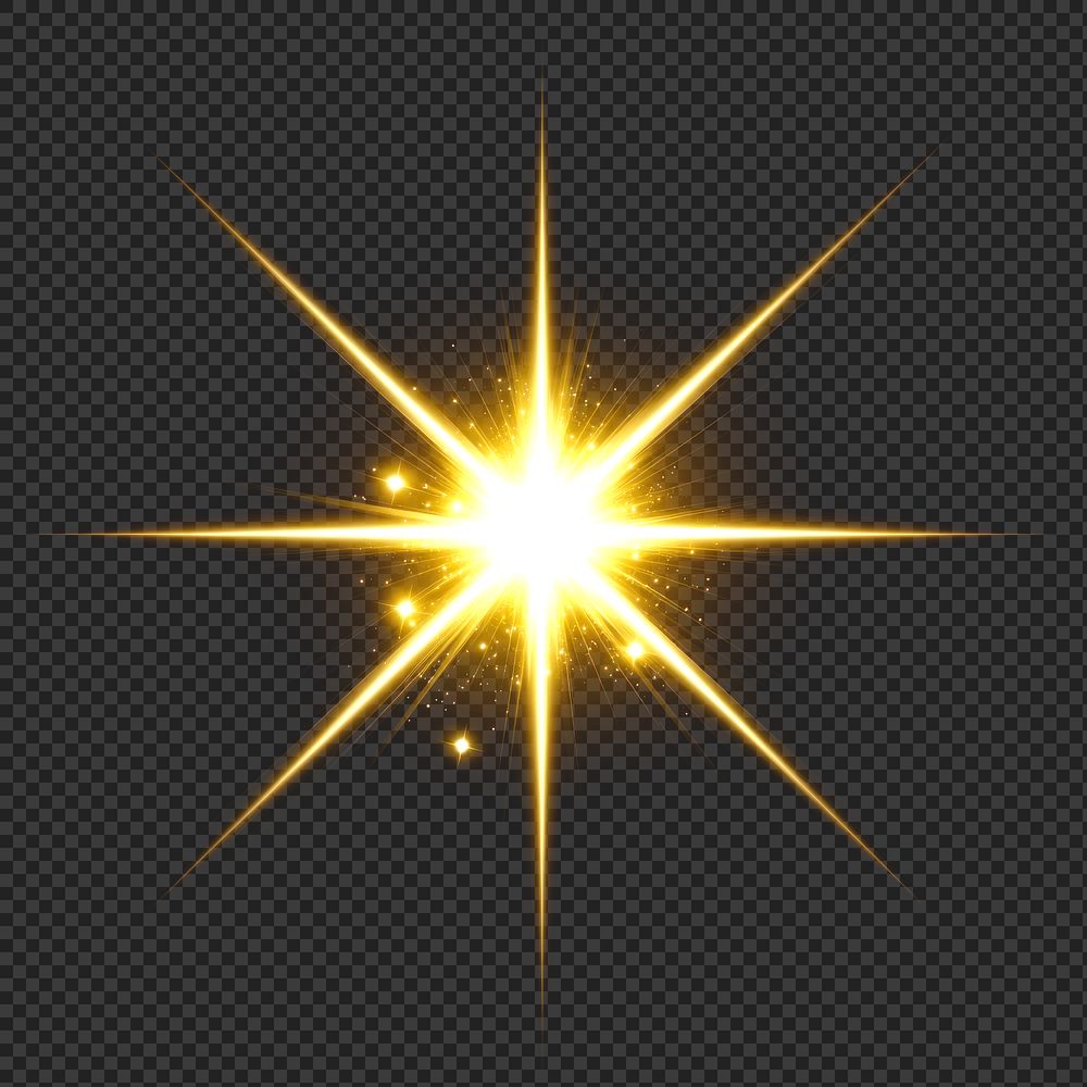 PNG vector glowing gold light | Free PNG - rawpixel