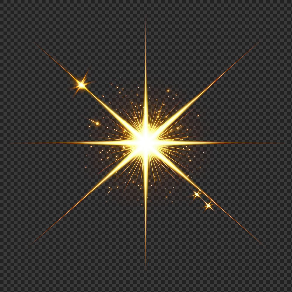 PNG vector glowing gold light | Free PNG - rawpixel