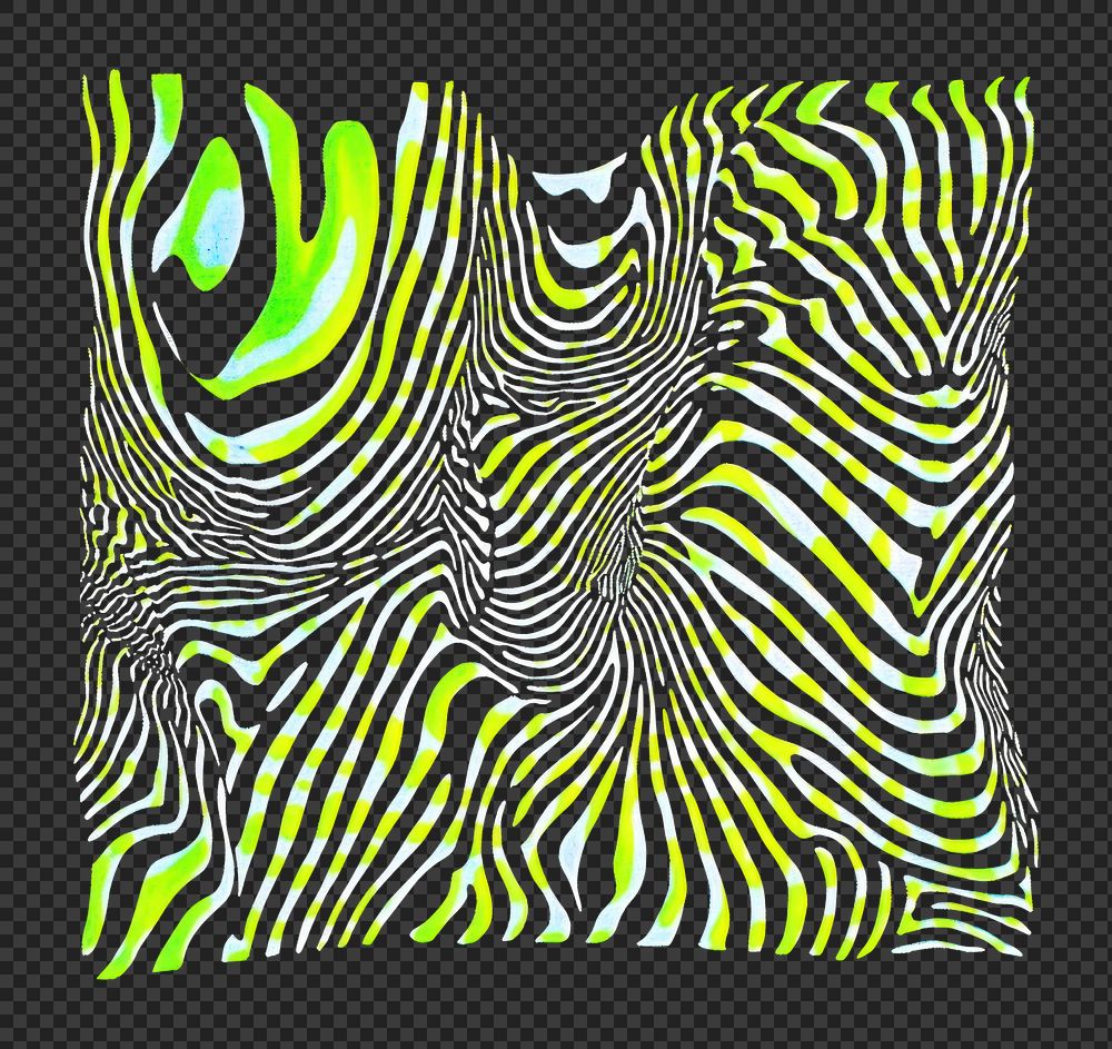 PNG Abstract ghost op art | Free PNG - rawpixel