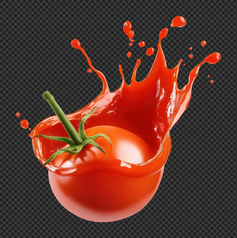 PNG Tomato sauce splash tomato | Free PNG - rawpixel