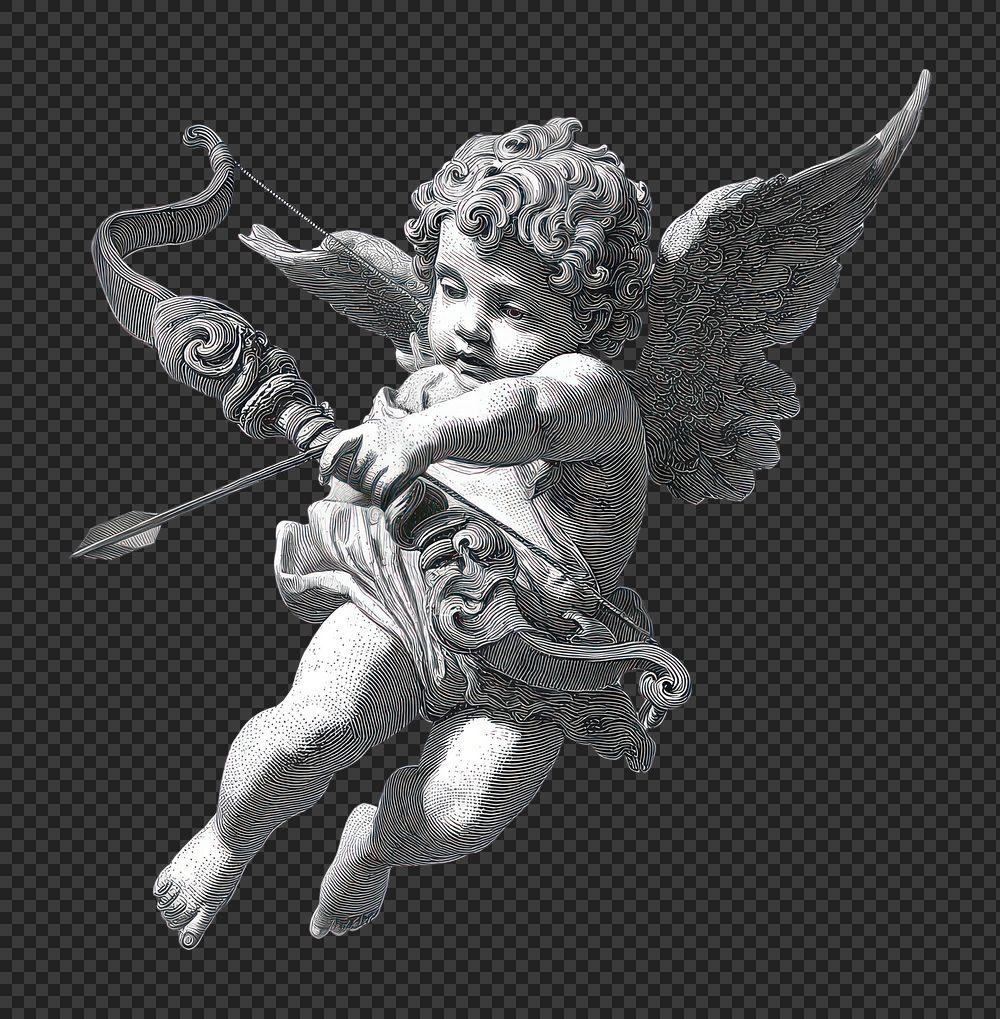PNG Cupid bow arrow classic | Free PNG - rawpixel