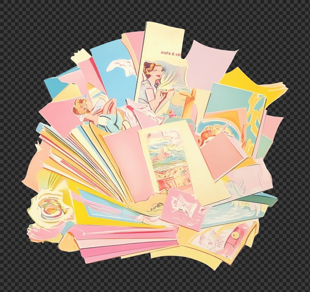 PNG Collage art illustration publication | Free PNG - rawpixel