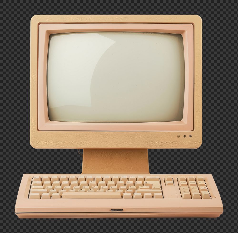 PNG Cottagecore brown computer monitor | Free PNG - rawpixel