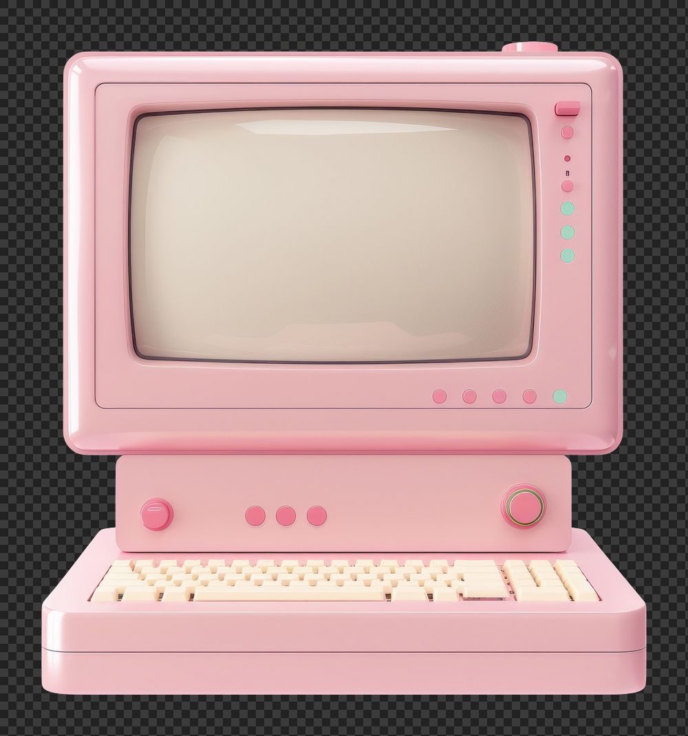 PNG Cottagecore computer electronics pink | Free PNG - rawpixel
