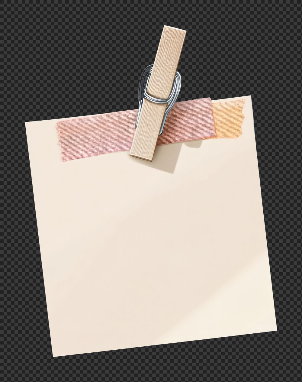 PNG Pastel beige post-it note | Free PNG - rawpixel