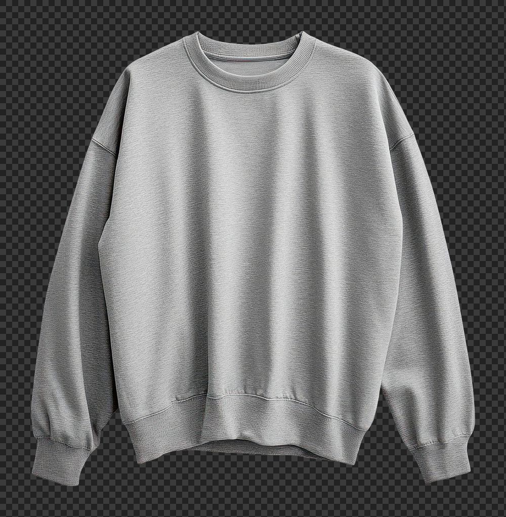 PNG Gray t-shiet mockups sweatshirt | Free PNG - rawpixel