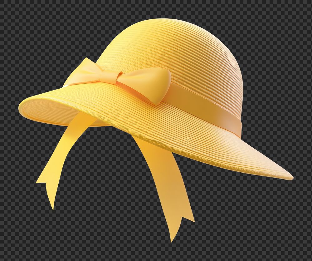 PNG Sun hat ribbon summer | Free PNG - rawpixel