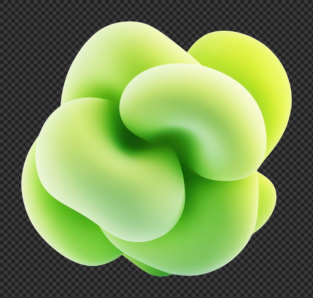 PNG Green organic shape form | Free PNG - rawpixel