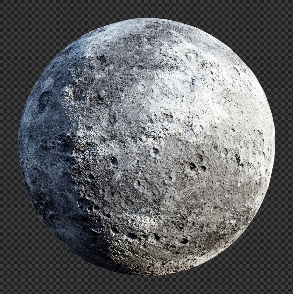 PNG Real rocky grey planet | Free PNG - rawpixel