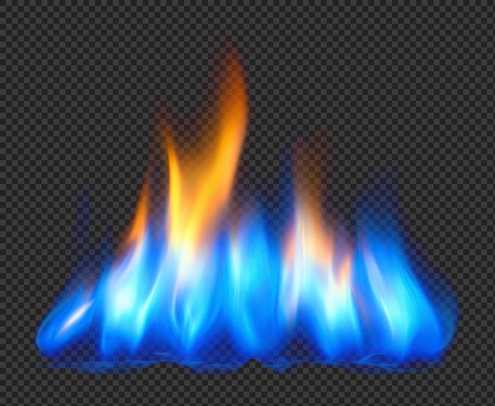 PNG Blurred big fire element | Free PNG - rawpixel
