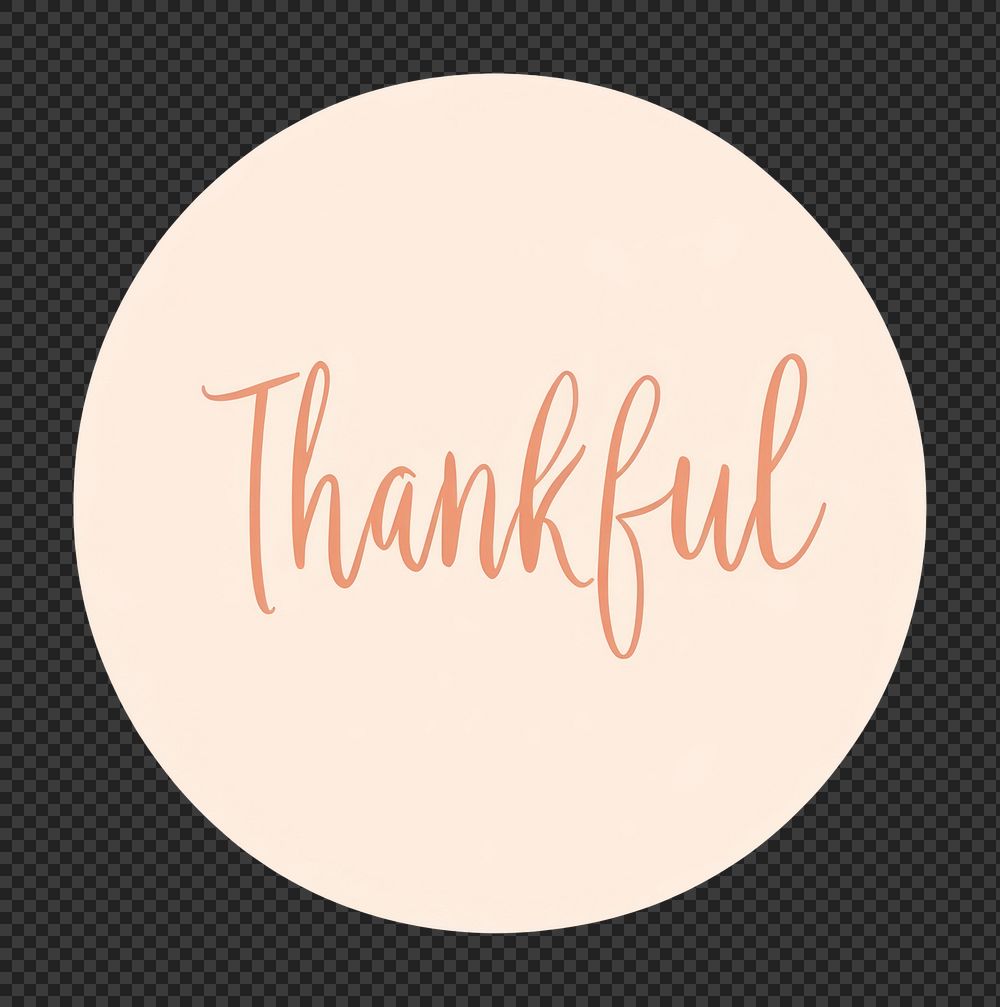 PNG Text background thankful circle | Free PNG - rawpixel