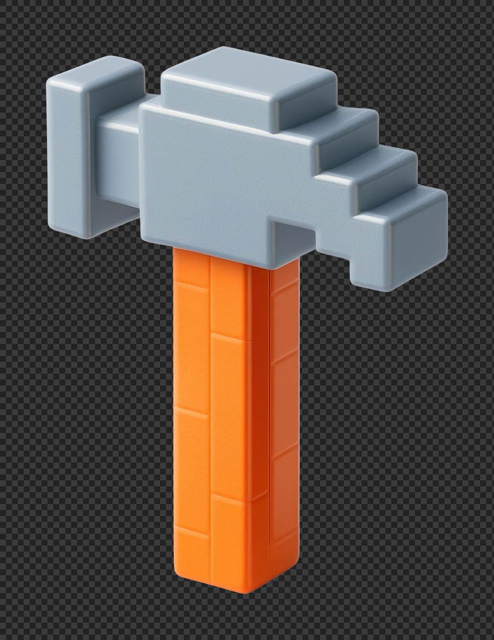 PNG Pixelated toy hammer illustration | Free PNG - rawpixel