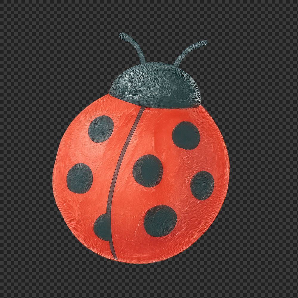 PNG Vibrant ladybug illustration art | Free PNG - rawpixel
