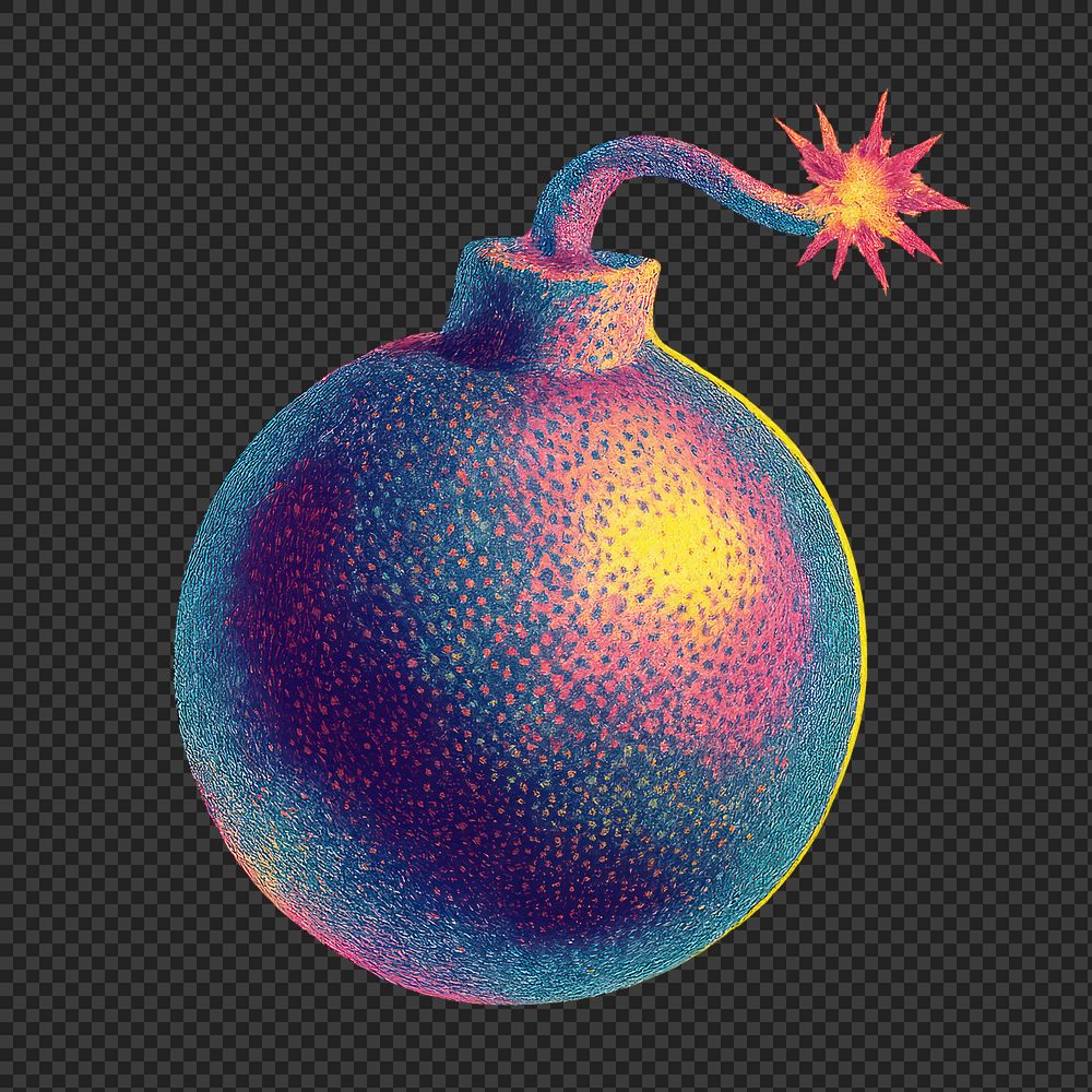 PNG Colorful explosive cartoon illustration | Free PNG - rawpixel