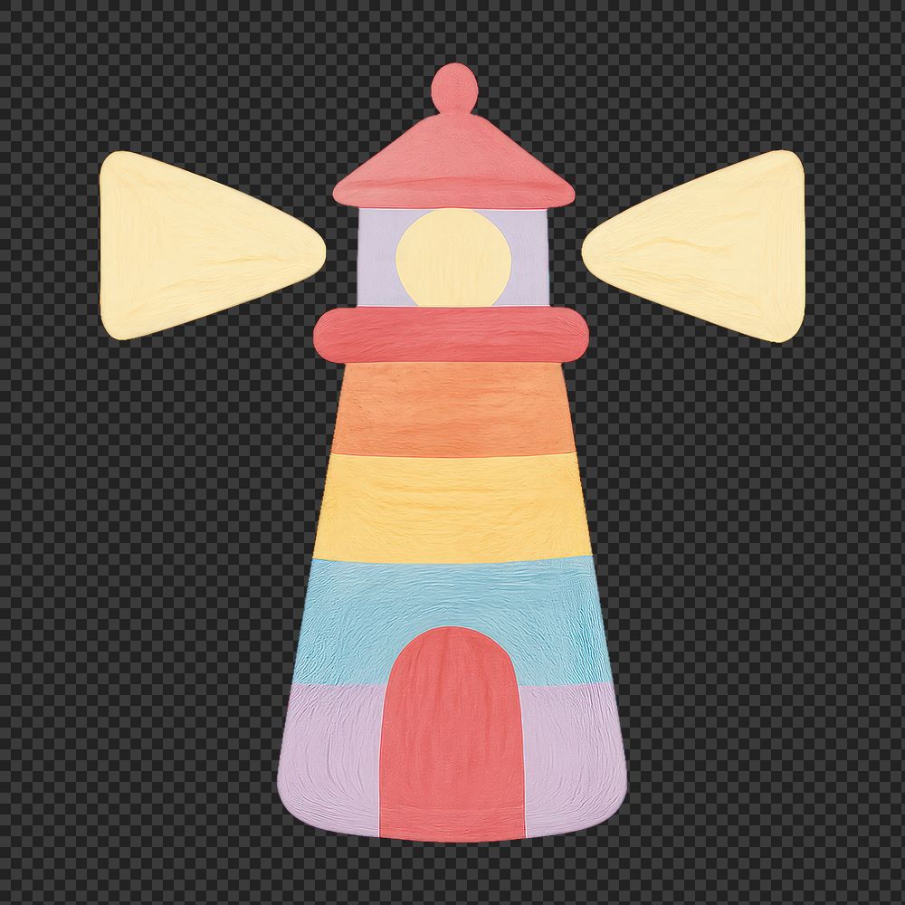 PNG Colorful lighthouse illustration design | Free PNG - rawpixel