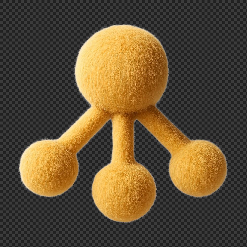 PNG Fuzzy yellow abstract shape | Free PNG - rawpixel