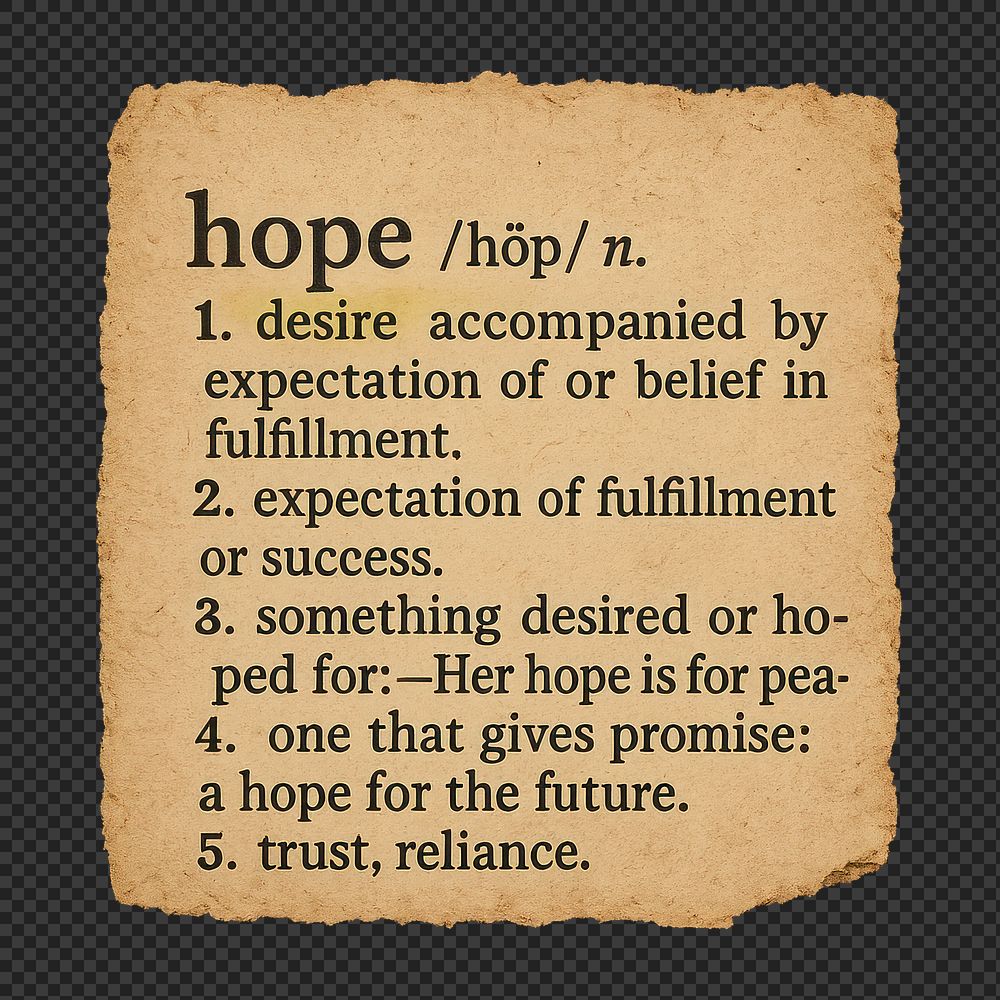Words Hope PNG Images | Free Photos, PNG Stickers, Wallpapers ...