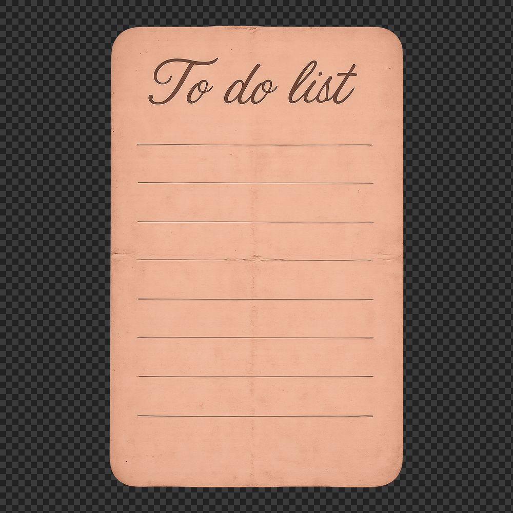 Todo Checklist Task List Design Texture Images | Free Photos, PNG ...