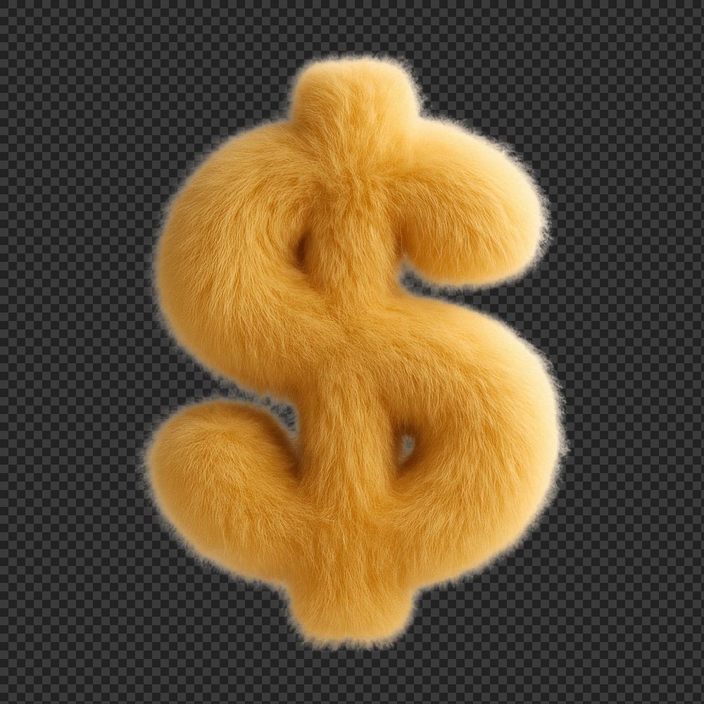 PNG Furry dollar sign illustration | Free PNG - rawpixel
