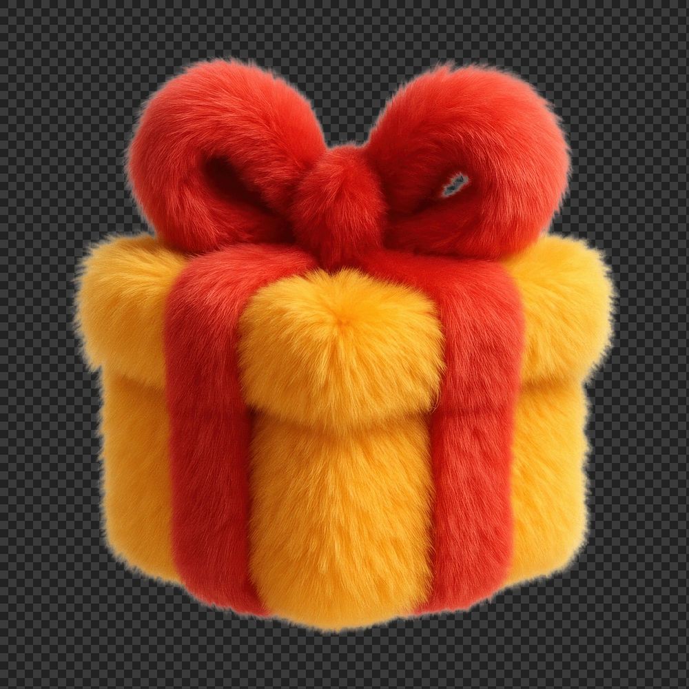 PNG Furry gift box illustration | Free PNG - rawpixel