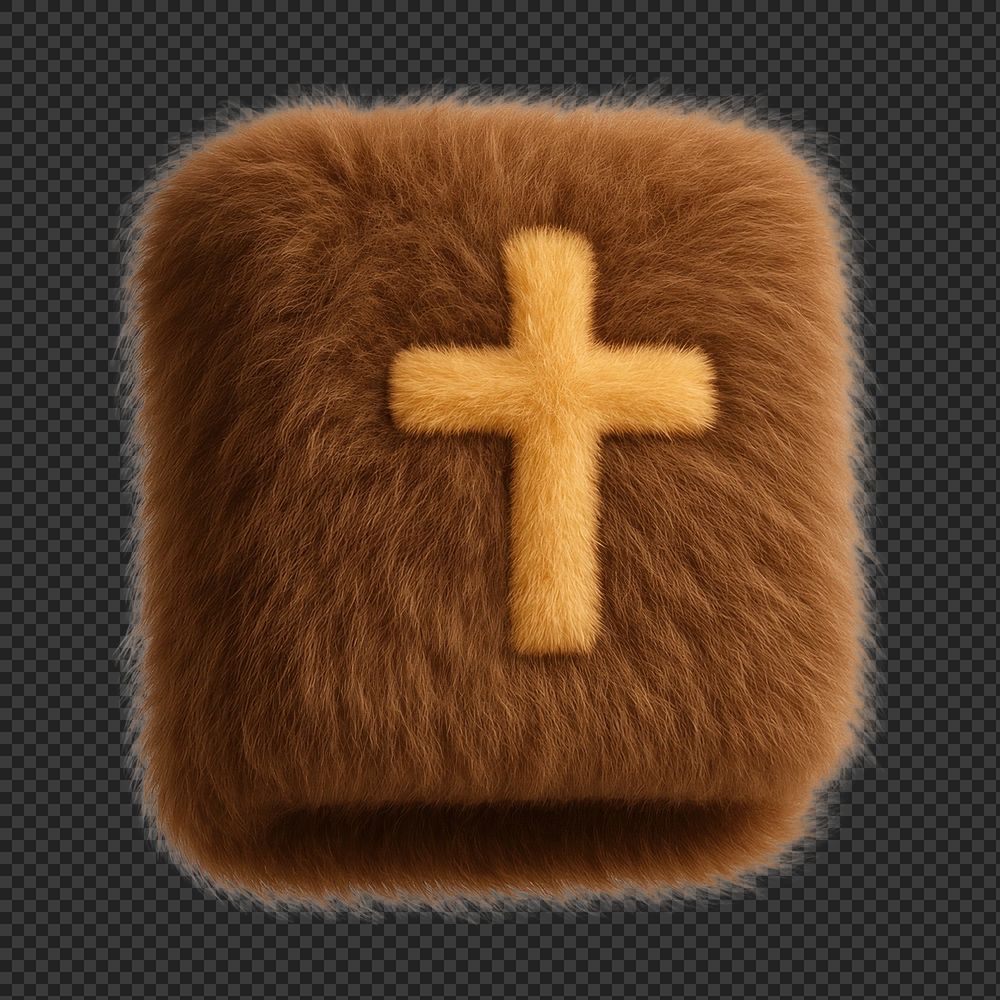 PNG Furry cube cross design | Free PNG - rawpixel