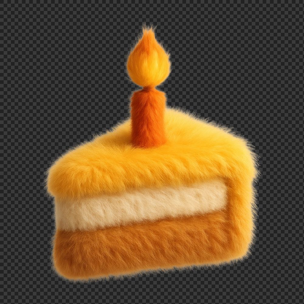 PNG Furry cake slice illustration | Free PNG - rawpixel