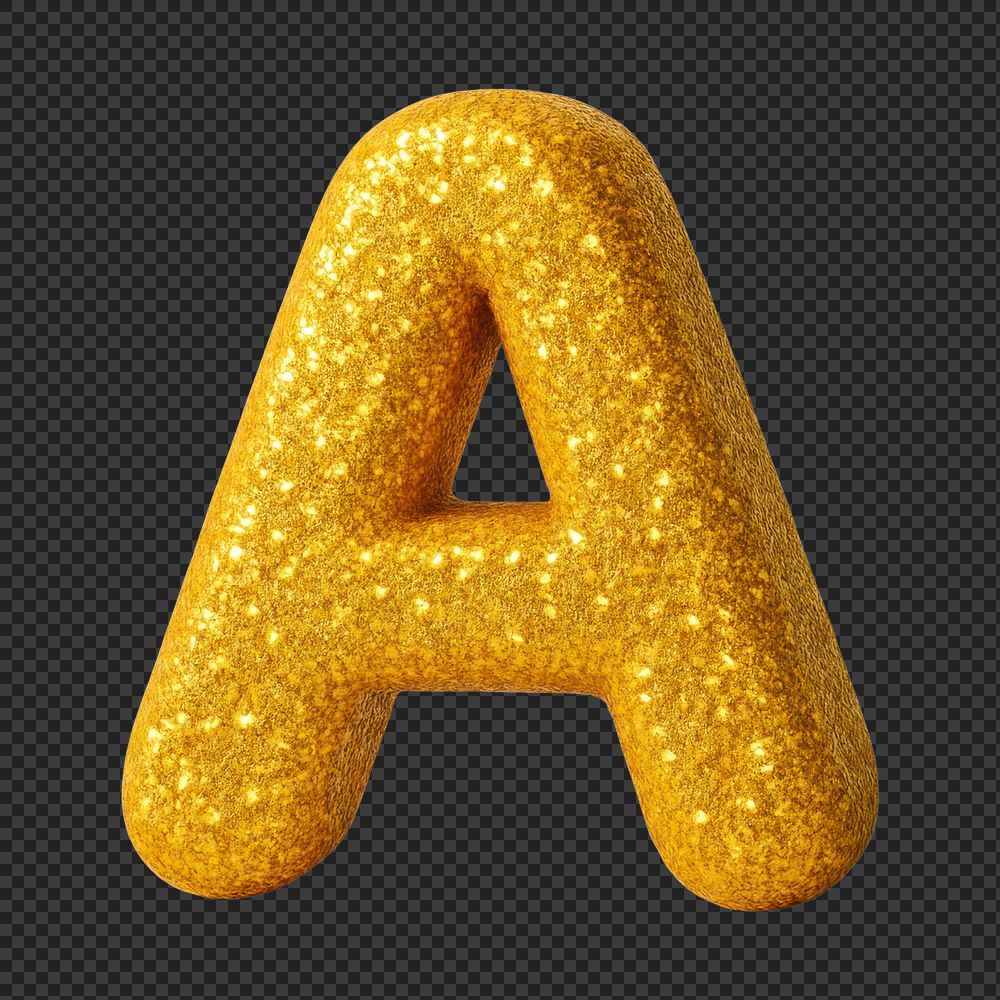 Glitter Alphabet PNG Images | Free Photos, PNG Stickers, Wallpapers ...