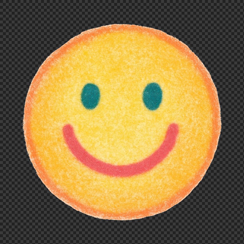 PNG Colorful crayon smiley face | Free PNG - rawpixel