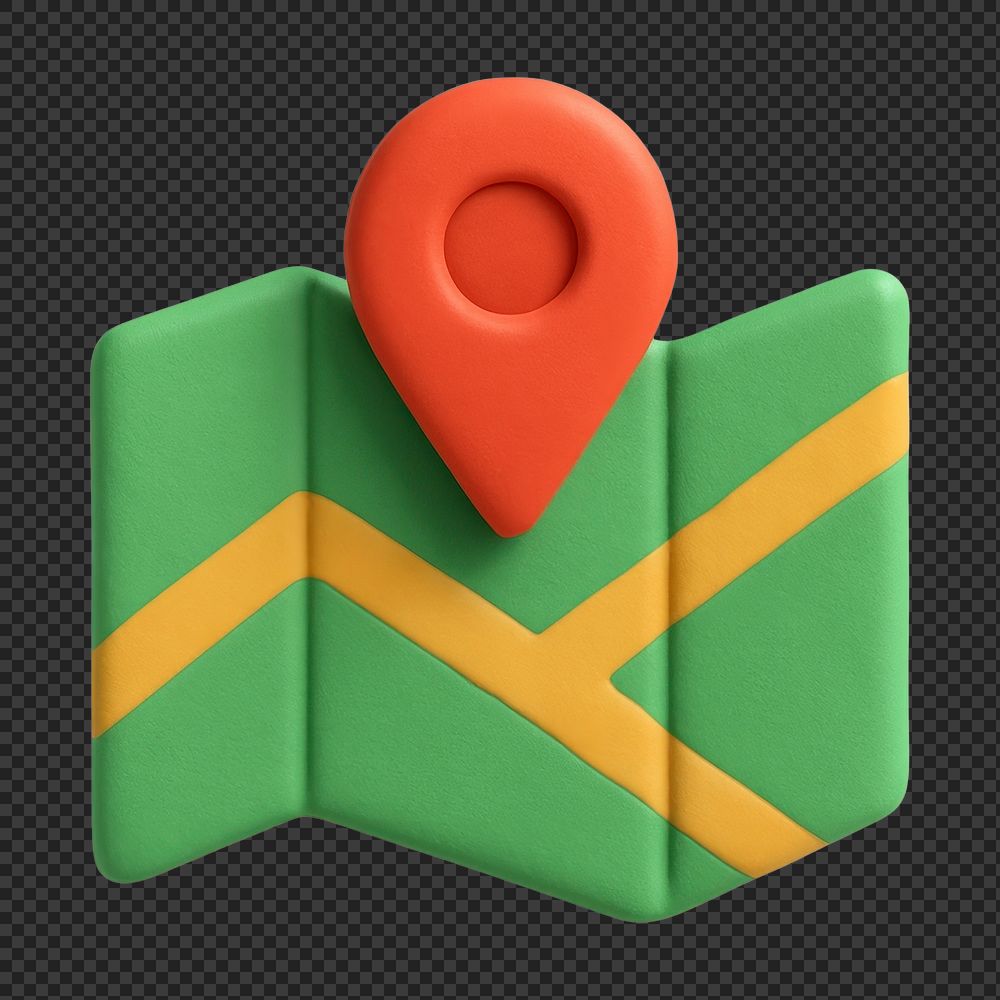 PNG 3D map location icon | Free PNG - rawpixel