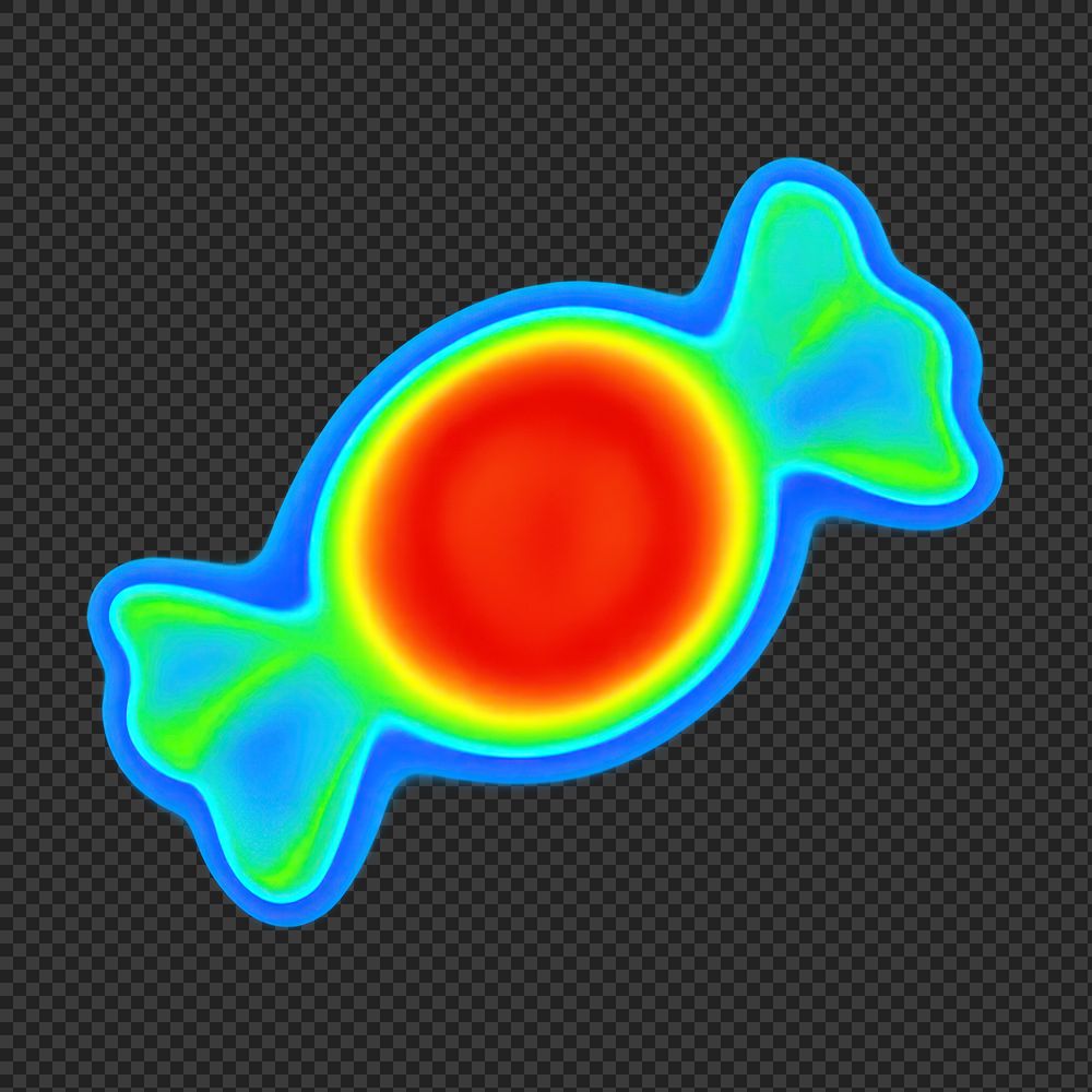 PNG Colorful candy heat map | Free PNG - rawpixel