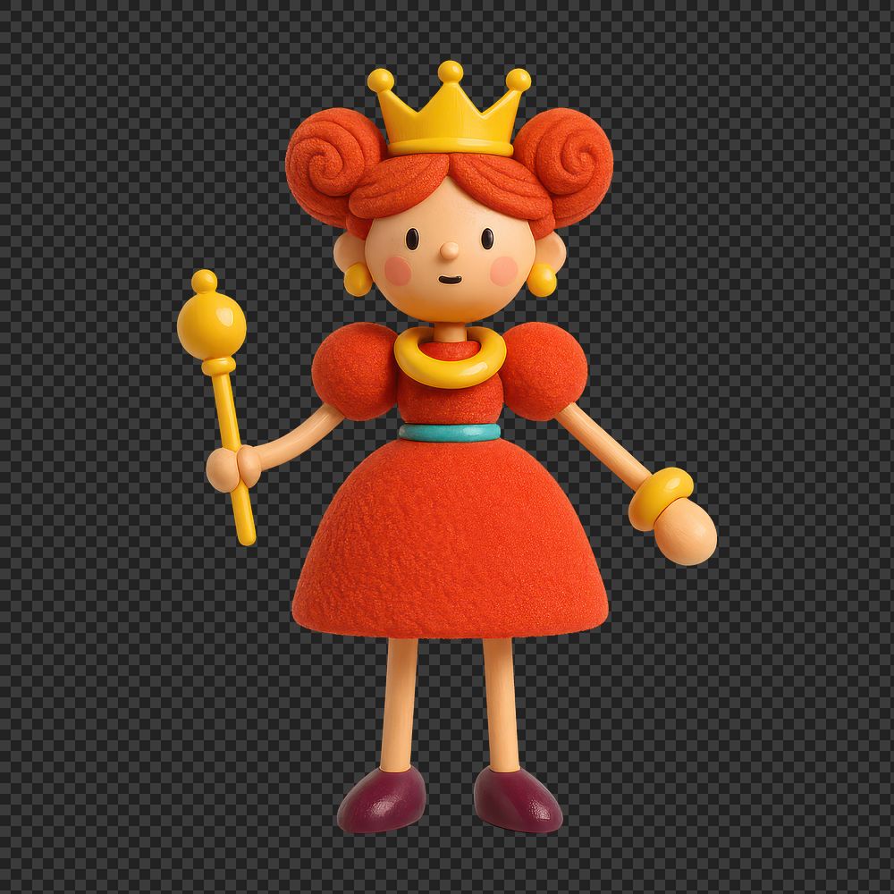 PNG Whimsical royal cartoon character | Free PNG - rawpixel